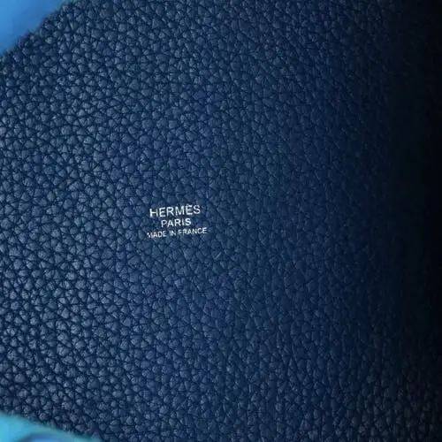 Hermès Picotin Lock Bag Clemence Mm - Blue