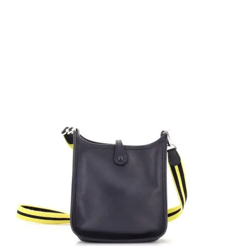 Hermès Evelyne Bag Gen Iii Epsom Tpm - Blue