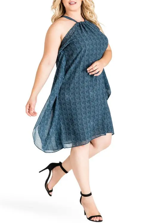STANDARDS & PRACTICES Channing Floral Sleeveless Dress - Snakecharm