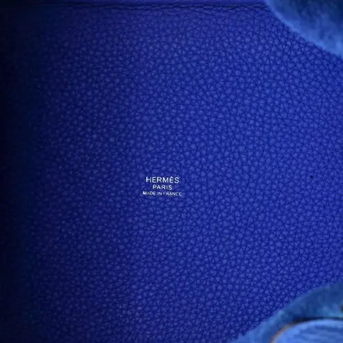 Hermès Picotin Lock Bag Clemence Mm - Blue