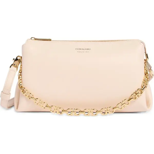 FERRAGAMO Mini Shoulder Bag - Ballet