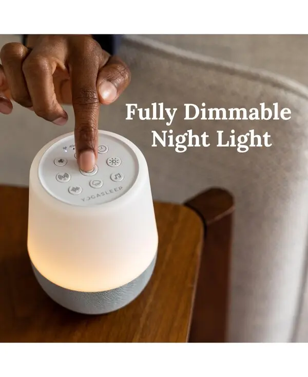 YOGASLEEP Duet Sound Machine With Bluetooth & Night Light