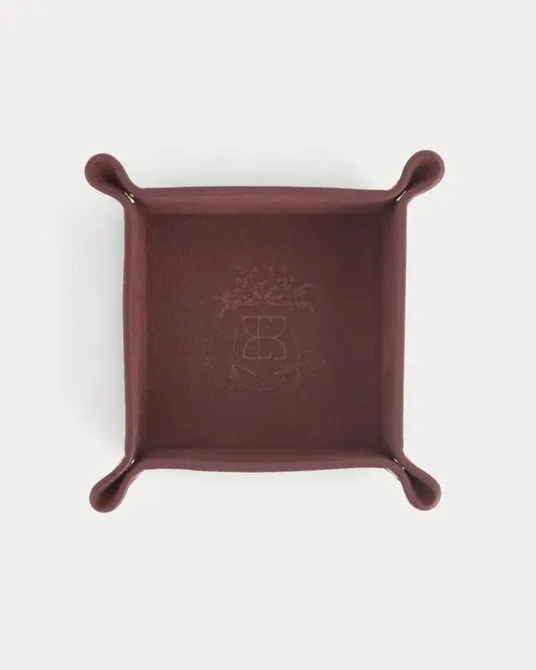Everlane X Peace & Quiet Suede Catchall - Wine