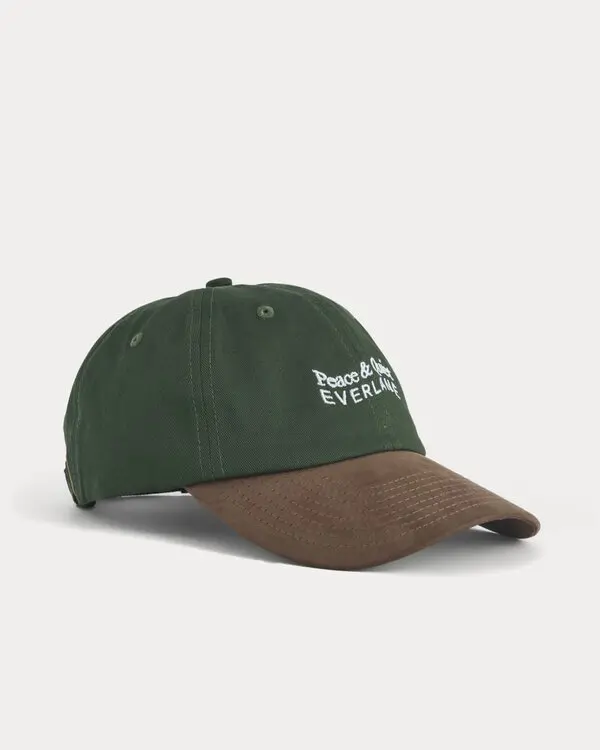 Everlane X Peace & Quiet Baseball Cap - Pine