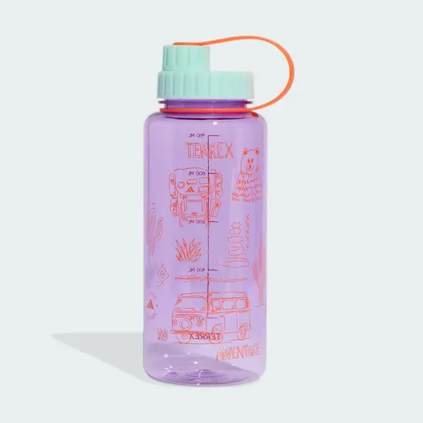 Adidas Terrex 1000ml Water Bottle - Powder Plum