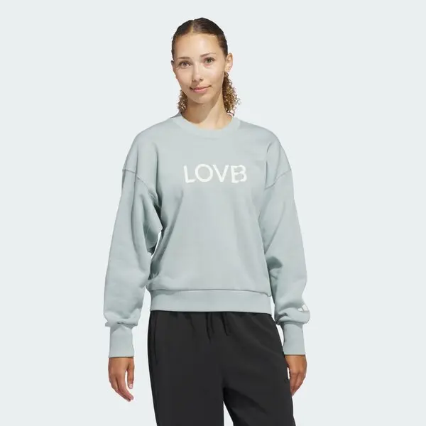 Adidas Lovb Logo Graphics Pullover