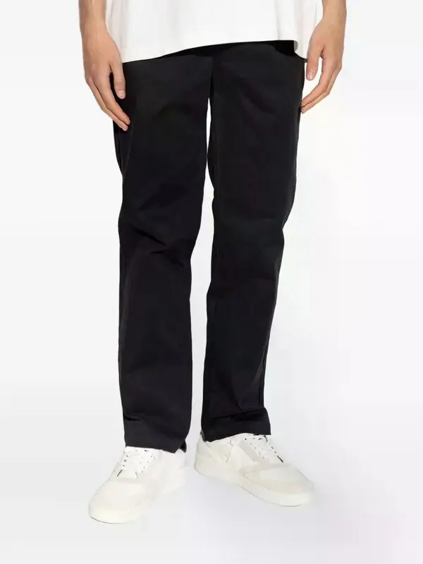 ALLSAINTS Embroidered-logo Cotton Trousers