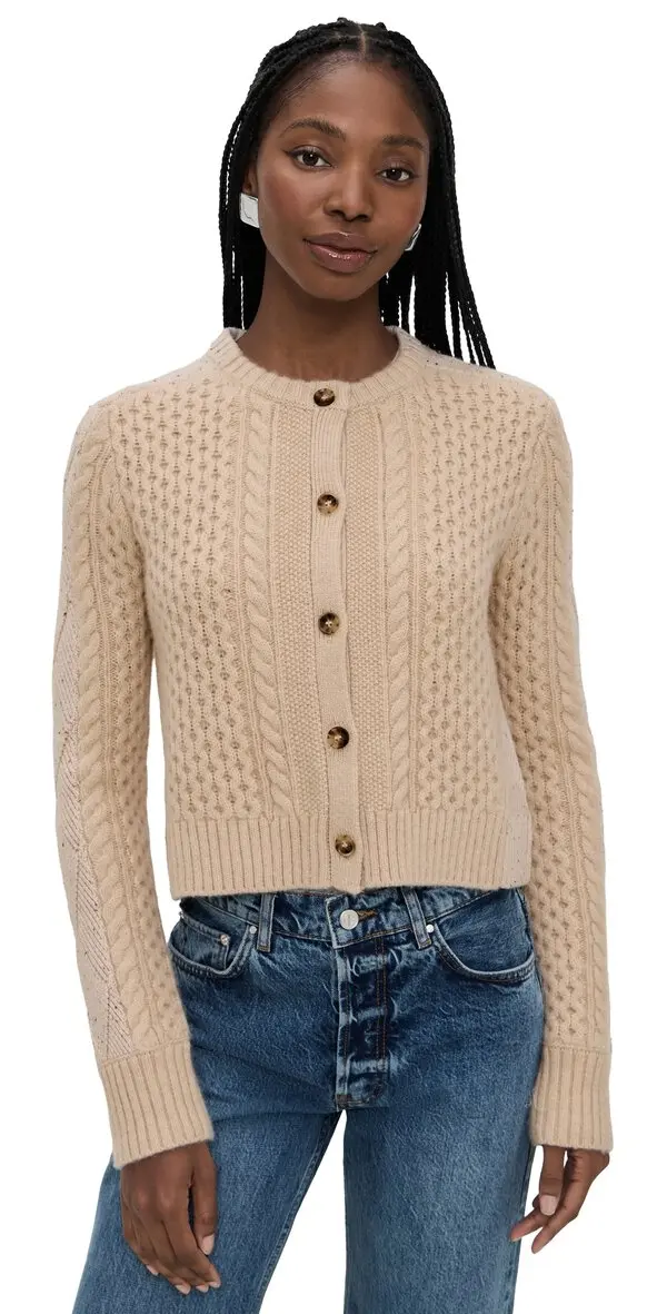 LA LIGNE Mini Nuage Cardigan - Oat