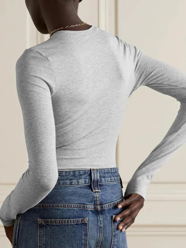 SKIMS Stretch-cotton Jersey Top