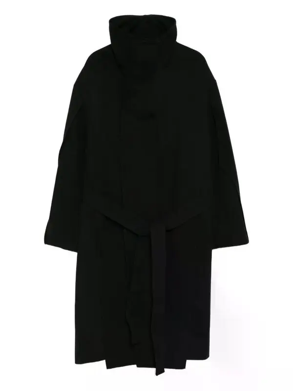 SONGZIO Cut Out Wrap Coat