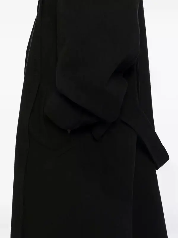 SONGZIO Cut Out Wrap Coat