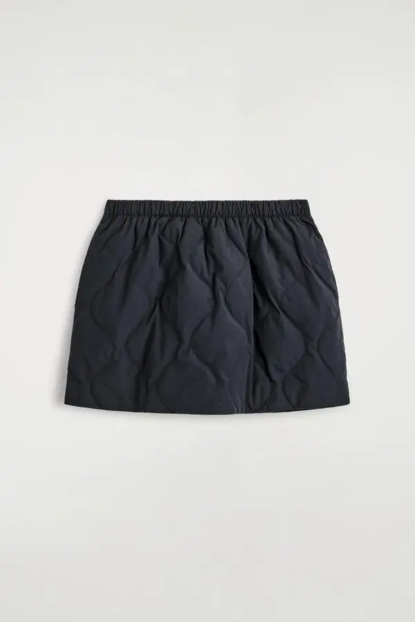 Cos Quilted Down Mini Skirt