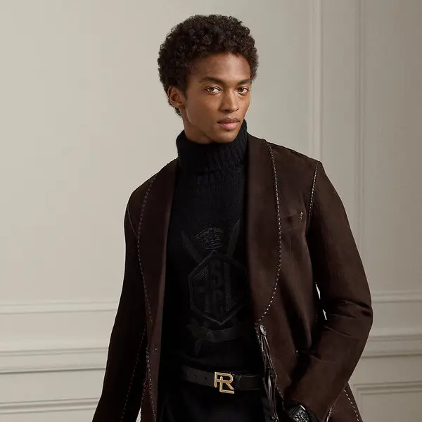 Ralph Lauren Kent Hand-tailored Suede Western Jacket