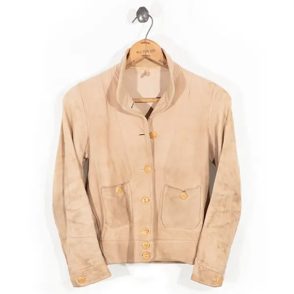 Ralph Lauren 1930s Suede Newsboy Jacket