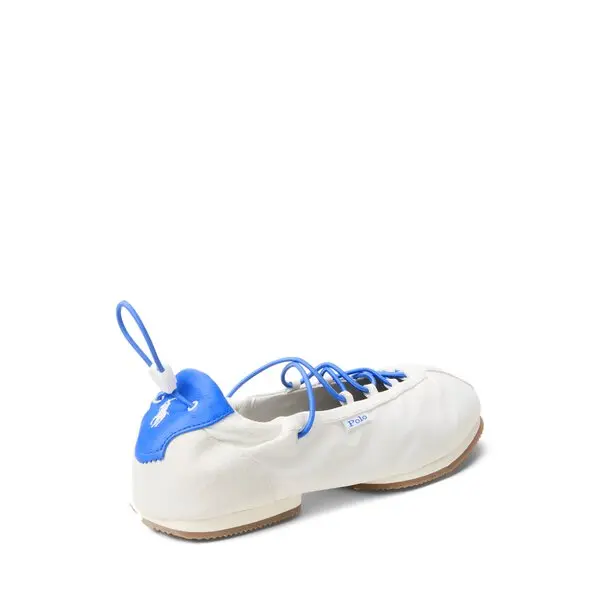Ralph Lauren Nylon Lace-up Ballerina Sneaker