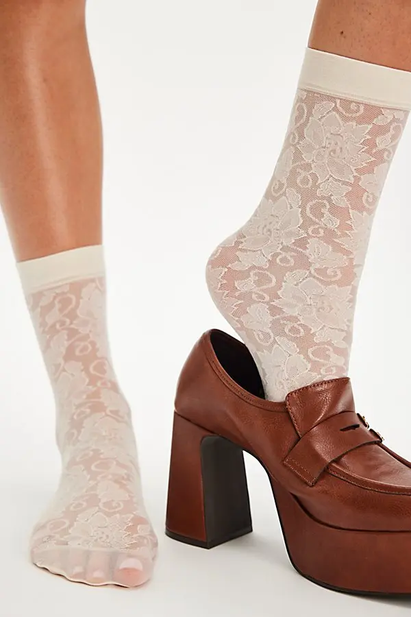 Swedish Stockings Lilly Socks - White