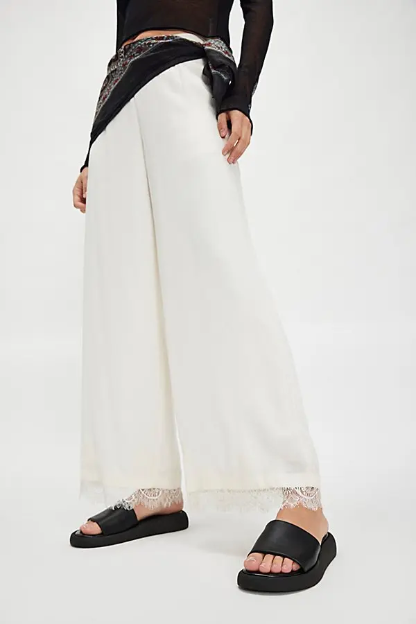 Free People Wrenly Slip-on Sandals - Black