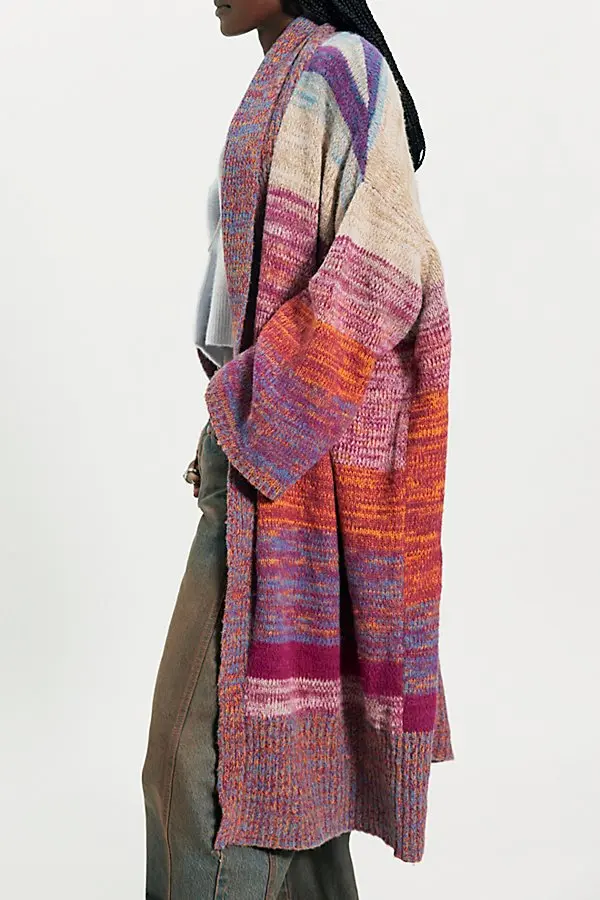 BALI Phoenix Maxi Cardigan With Scarf