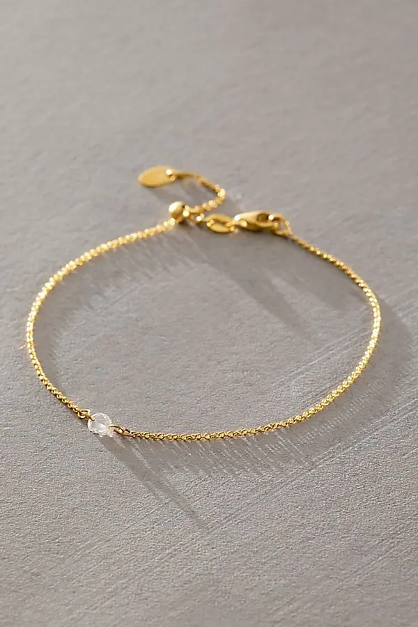 ELISABETH BELL JEWELRY Fp X Elisabeth Bell Floating Diamond Bracelet - Diamonds/gold