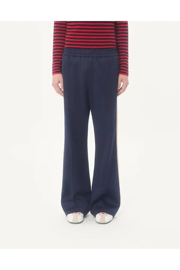 Valentino Garavani Acetate Pants With Vlogo Patch
