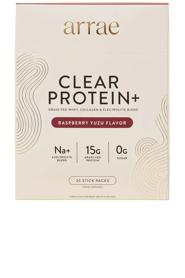 ARRAE Clear Protein+ Grass-fed Protein & Electrolyte Blend
