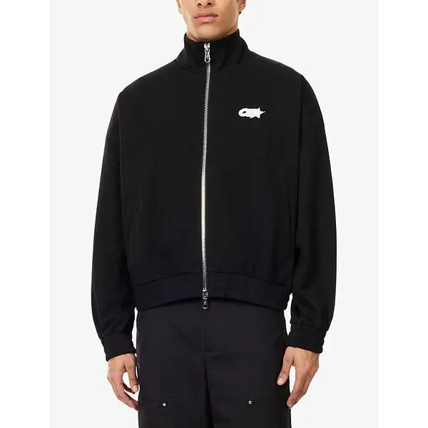 COLE BUXTON Logo-embroidered Funnel-neck Tracksuit Top