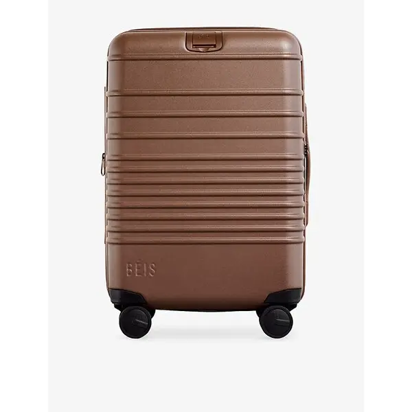 BEIS The Carry-on Roller Expandable Suitcase 58cm - Maple