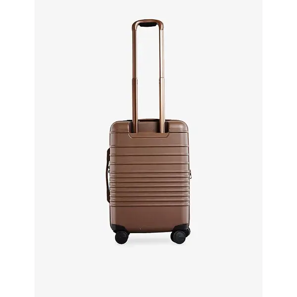 BEIS The Carry-on Roller Expandable Suitcase 58cm - Maple
