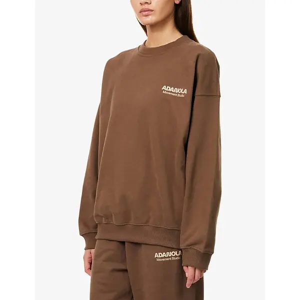 ADANOLA Studio Oversized Cotton Sweatshirt