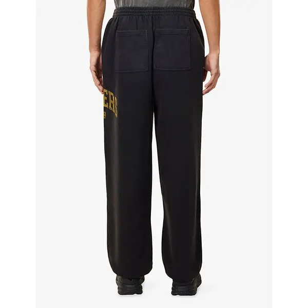 REPRESENT Big Owners Club Graphic-print Cotton Joggers - Faded Black