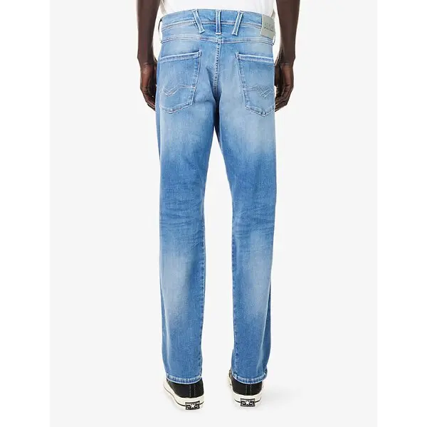 REPLAY Anbass Slim-fit Stretch-denim Jeans