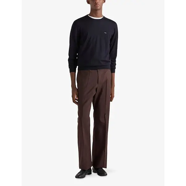 Prada Superfine Wool Crew-neck Jumper