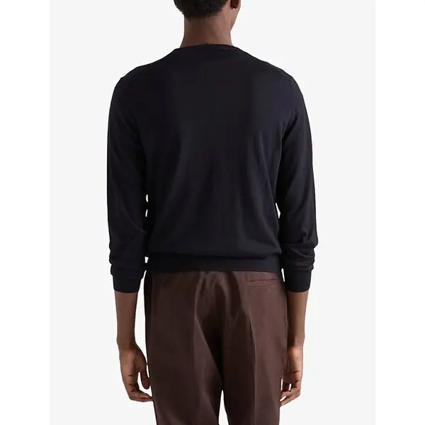 Prada Superfine Wool Crew-neck Jumper