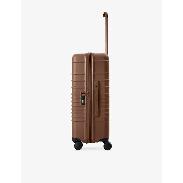 BEIS Medium Check-in Roller Suitcase 72cm - Maple