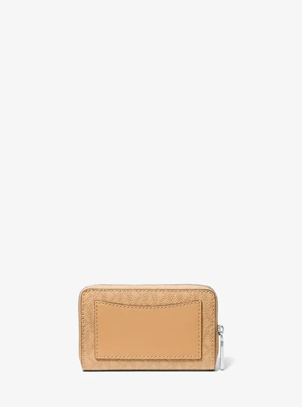 Michael Kors Jet Set Small Signature Logo Wallet In By