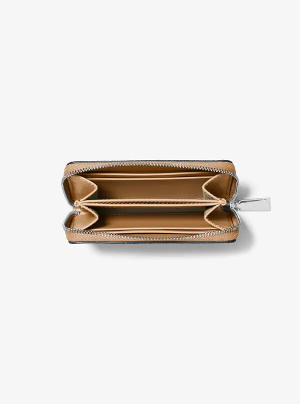 Michael Kors Jet Set Small Signature Logo Wallet In By
