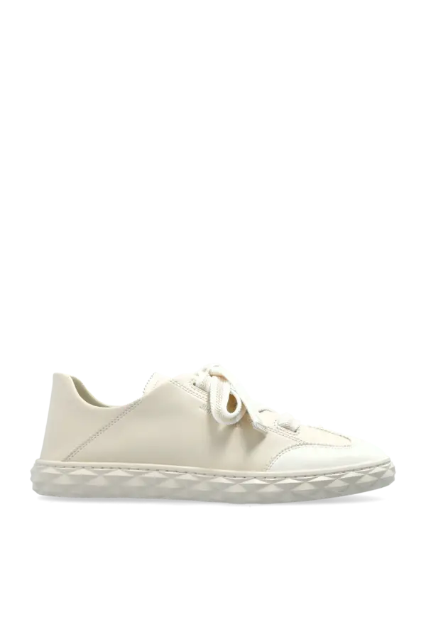 JIMMY CHOO Diamond Sneakers - Cream