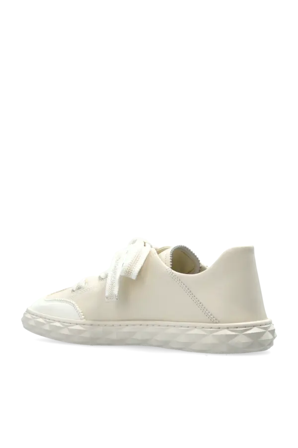 JIMMY CHOO Diamond Sneakers - Cream