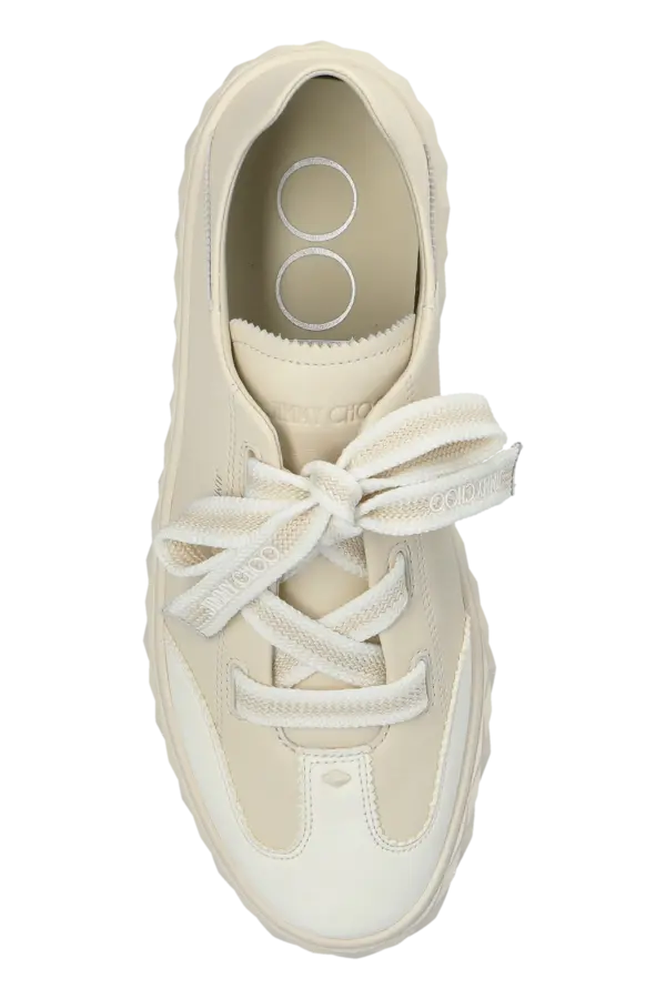 JIMMY CHOO Diamond Sneakers - Cream