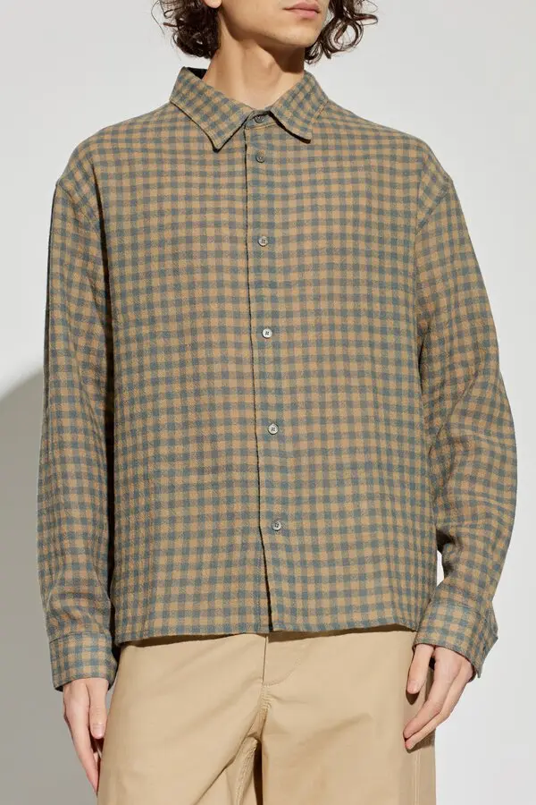 FRAME Wool Shirt - Beige