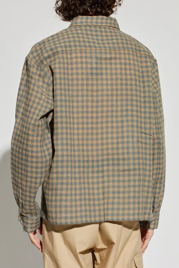 FRAME Wool Shirt - Beige