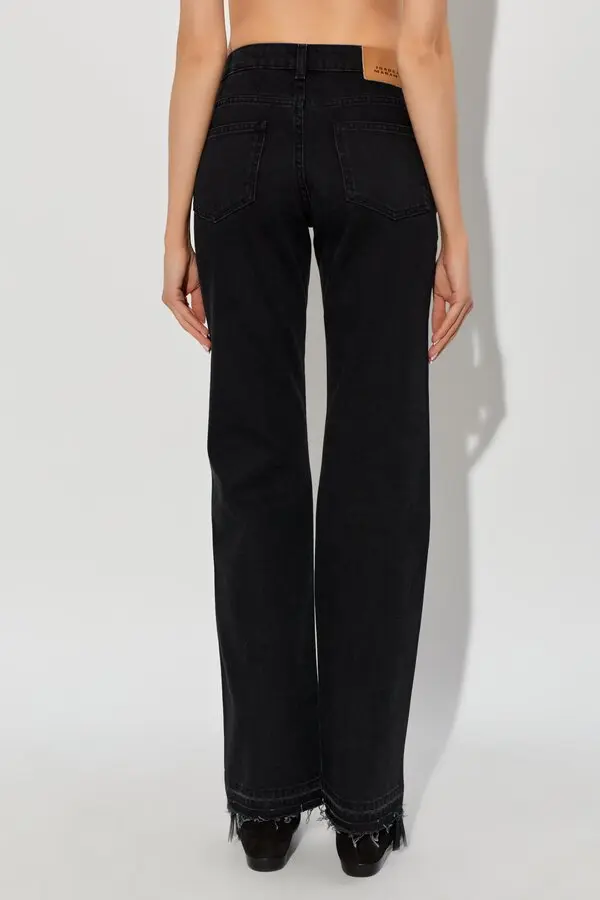 Isabel Marant Étoile Denala Jeans - Black