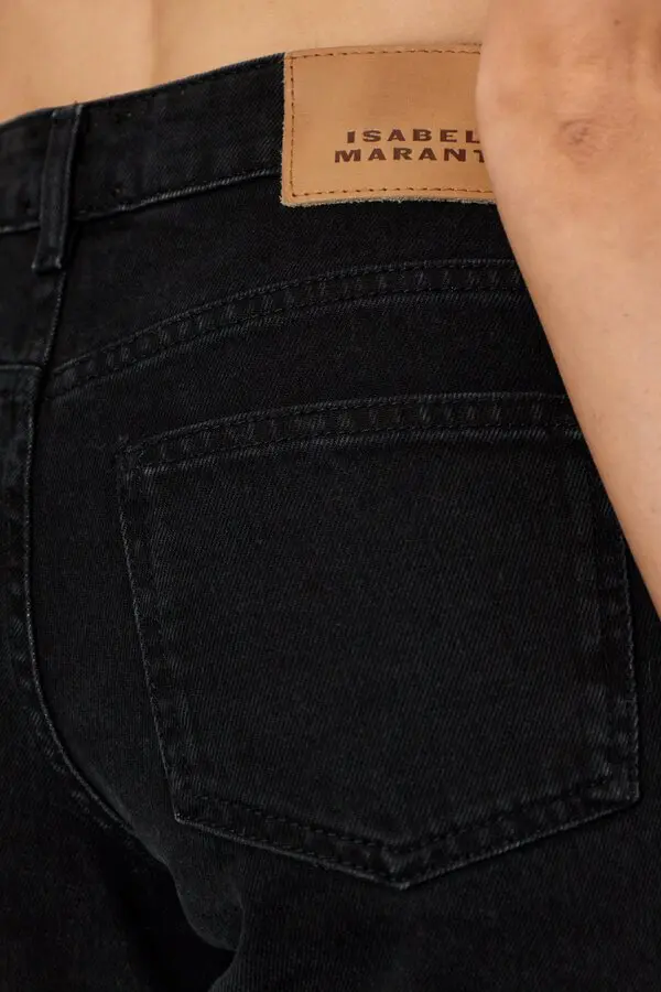 Isabel Marant Étoile Denala Jeans - Black
