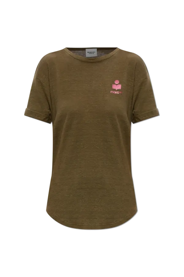 MARANT ETOILE Koldia T-shirt - Green