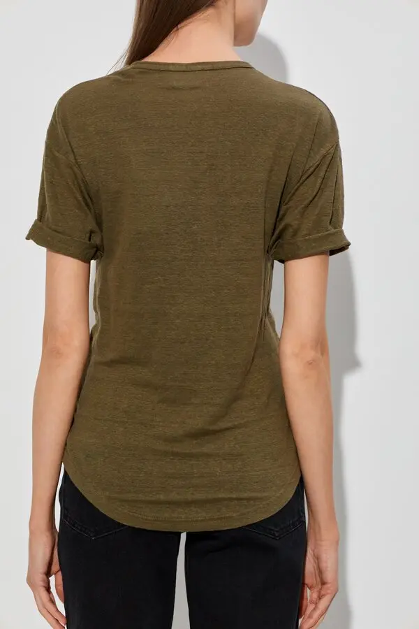 MARANT ETOILE Koldia T-shirt - Green