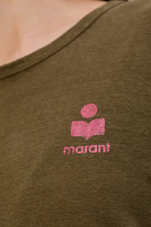 MARANT ETOILE Koldia T-shirt - Green