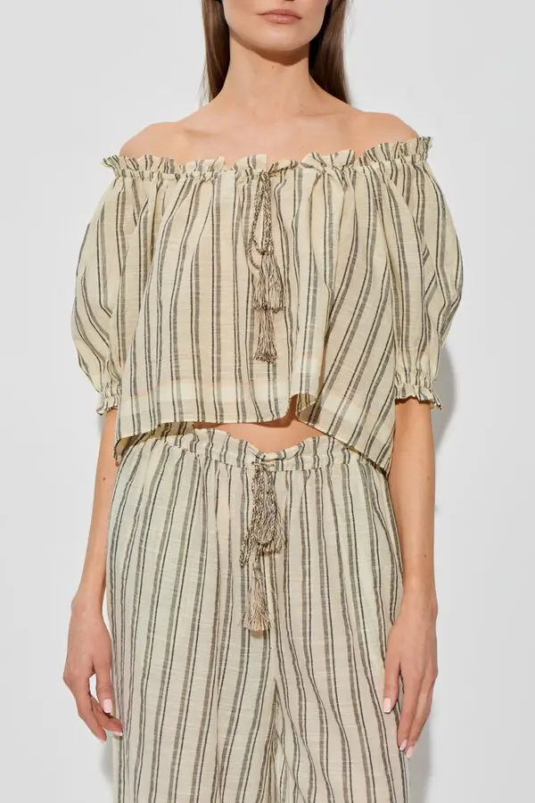 Ulla Johnson Paros Top - Beige