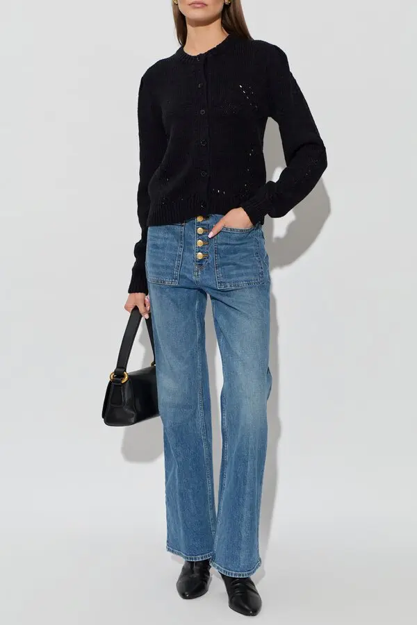 Ulla Johnson Delphina Cardigan - Black