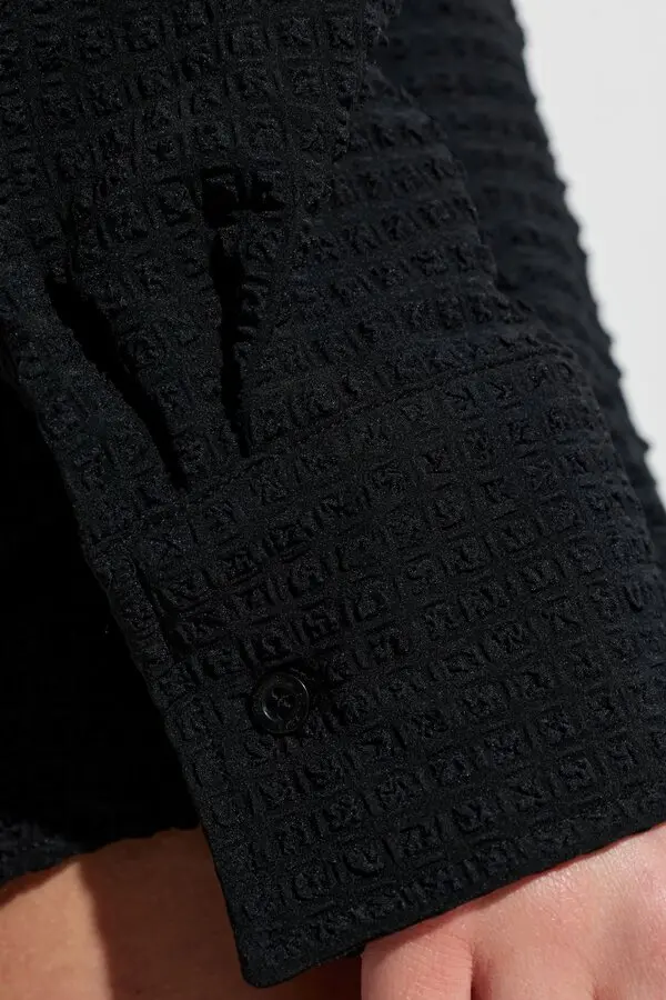 Hunza G Oversized Textured Shirt