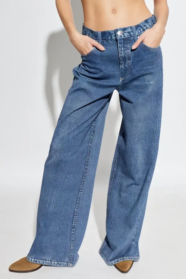 Rag & Bone Wide-leg Denim Trousers